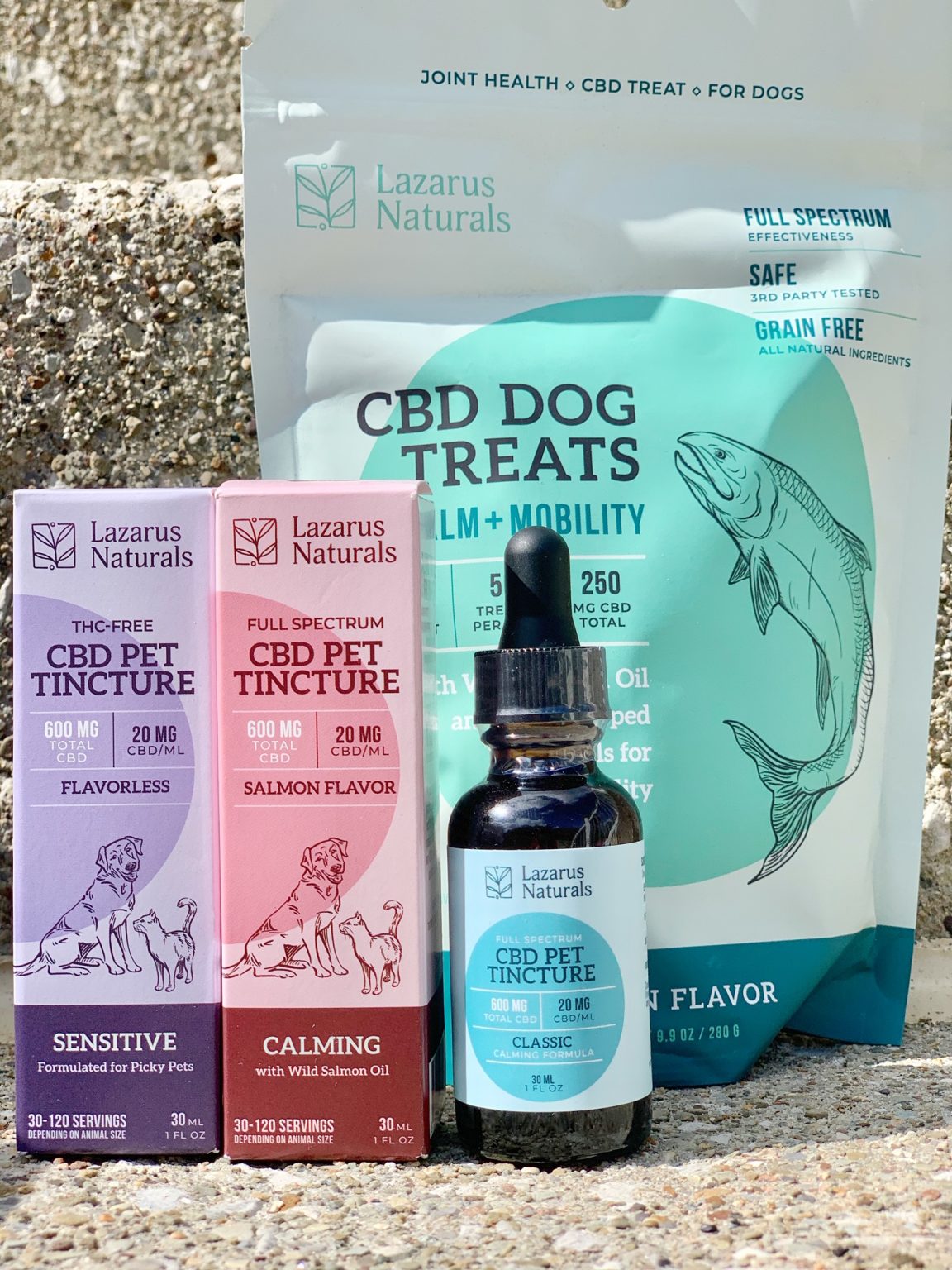 Lazarus Naturals CBD Pet Tinctures & CBD Dog Treats - My Brown Newfies