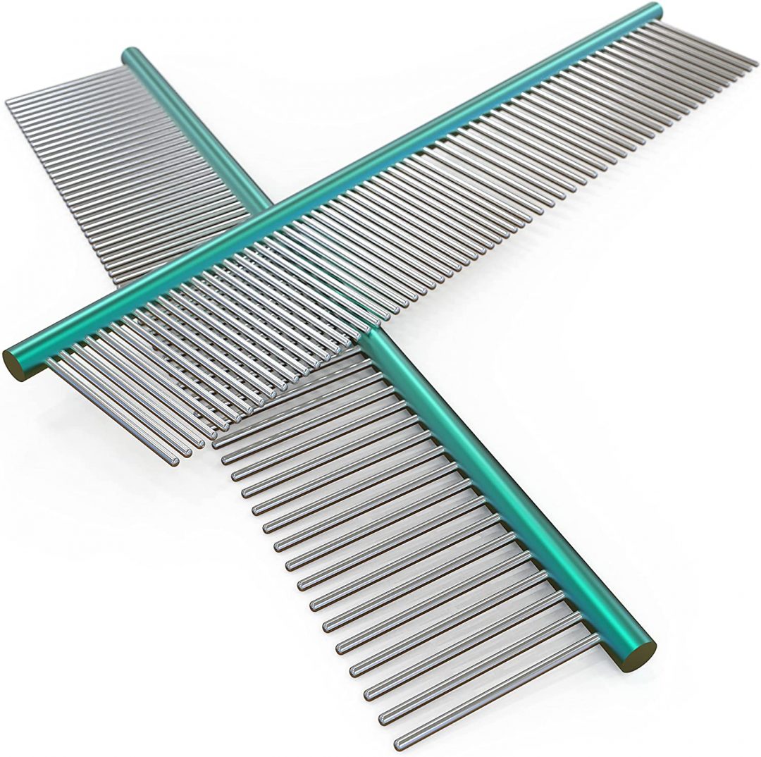 Line Combing Your Double Coated Breed - My Brown Newfies