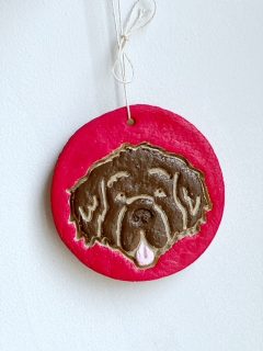 DIY Salt Dough Dog Ornaments (Using Cookie Cutters) - My Brown Newfies