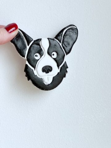 DIY Salt Dough Dog Ornaments (Using Cookie Cutters) - My Brown Newfies